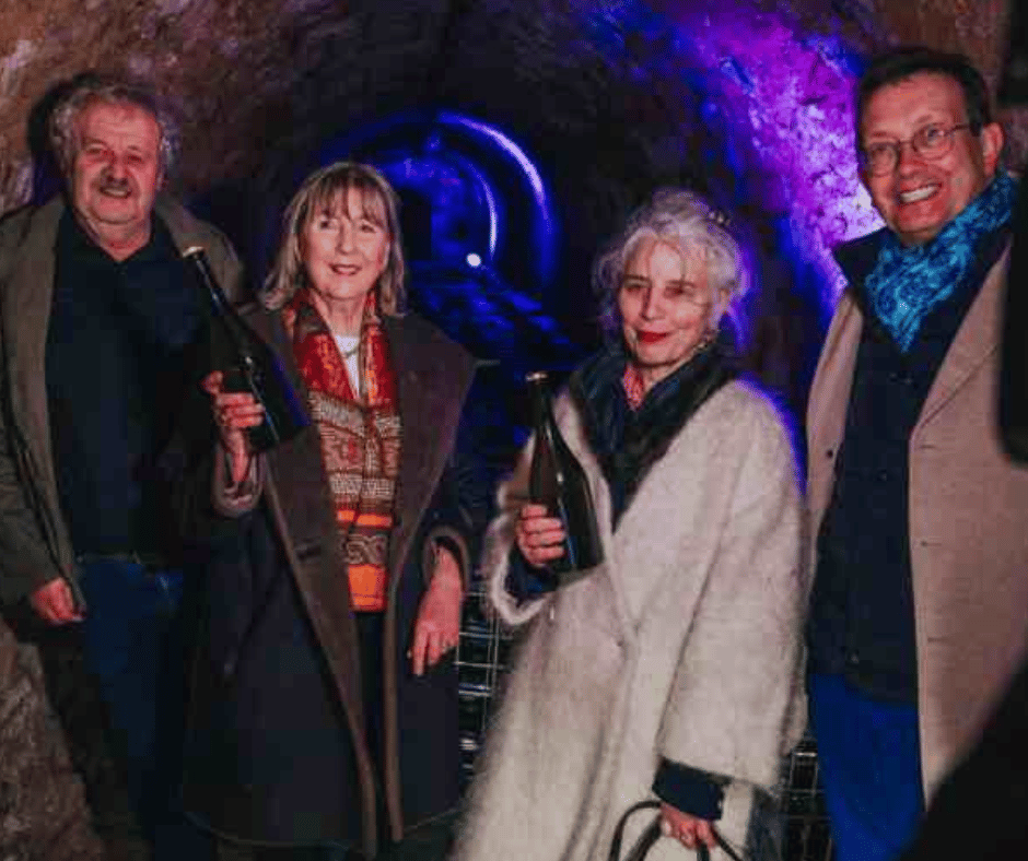 Mise en casemates de la Cuvée Millésime crémant LUGA 2025 - LUGA