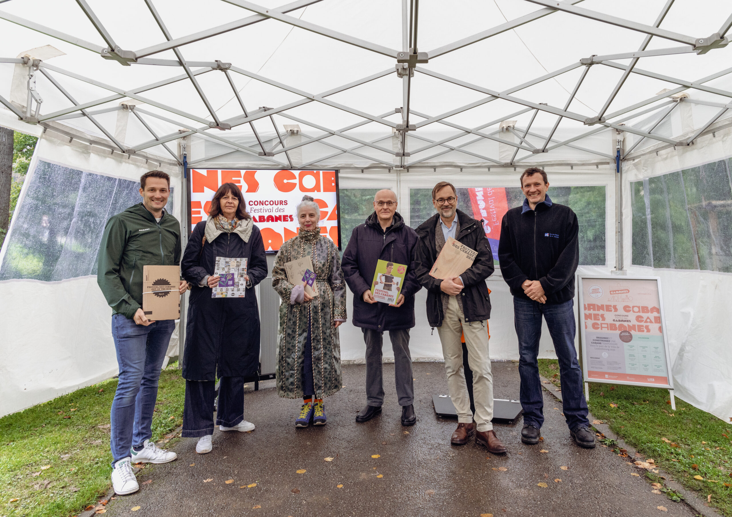 Press conference by SNJ, OAI and LUGA on the launch of the 5th Festival ...
