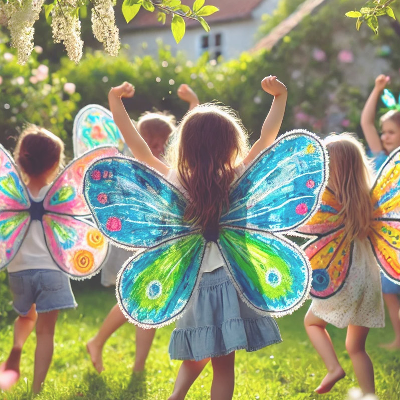 Flutter and Create: A Butterfly Wings Art and Movement Workshop - LUGA