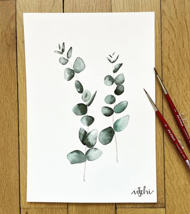 Watercolour and botany - LUGA