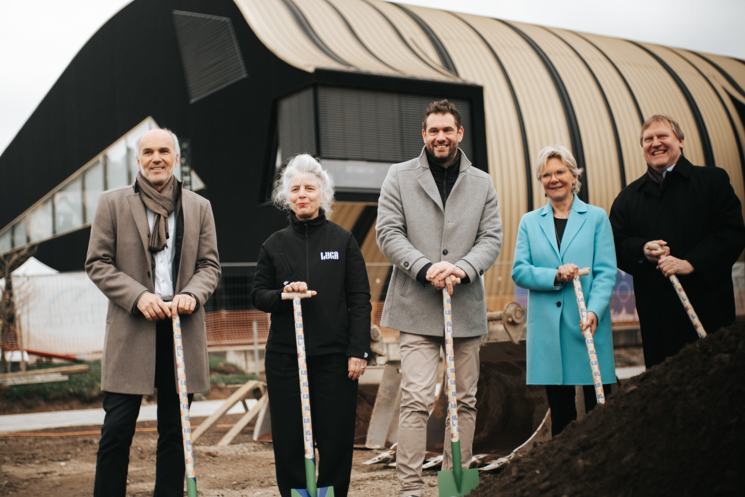 Official launch of the ephemeral LUGA Nordstad construction sites: a ...