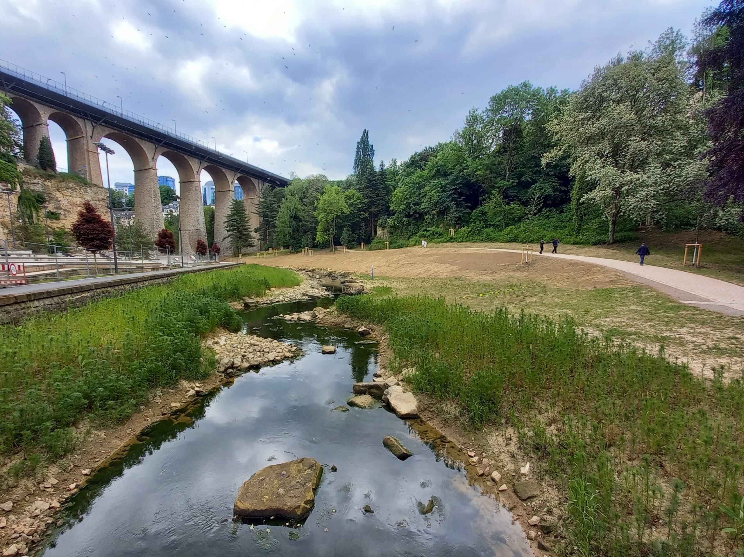 Renaturation du cours d’eau « Pétrusse » - LUGA