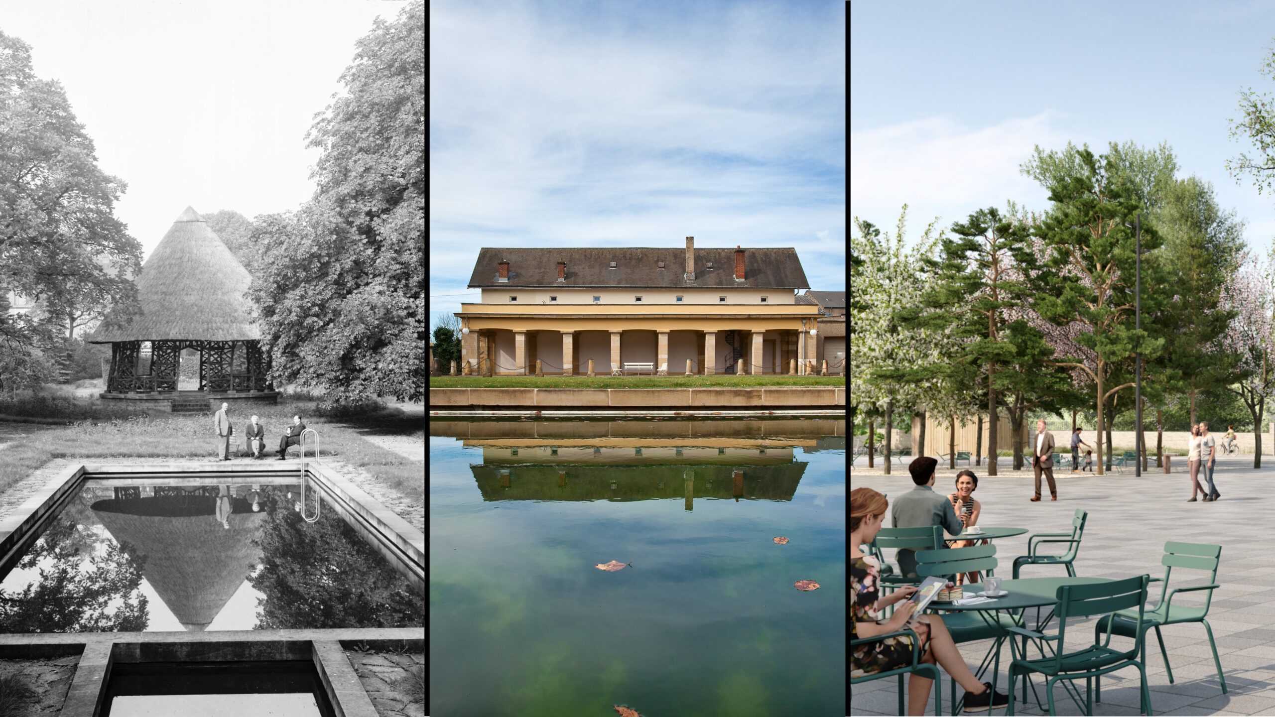 Le parc Landewyck - Hier / Aujourd'hui / Demain - LUGA