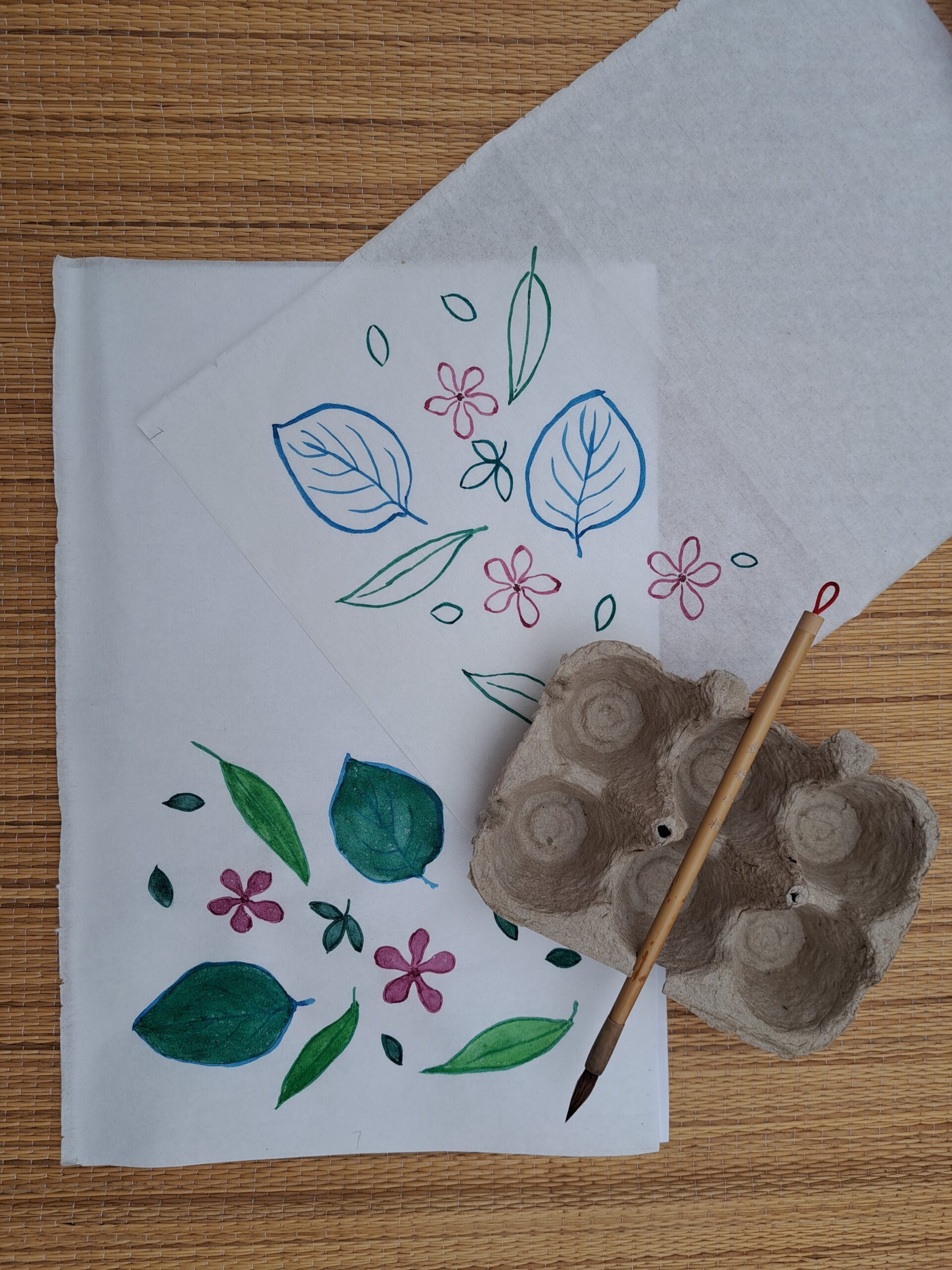 Aquarelle chinoise - LUGA