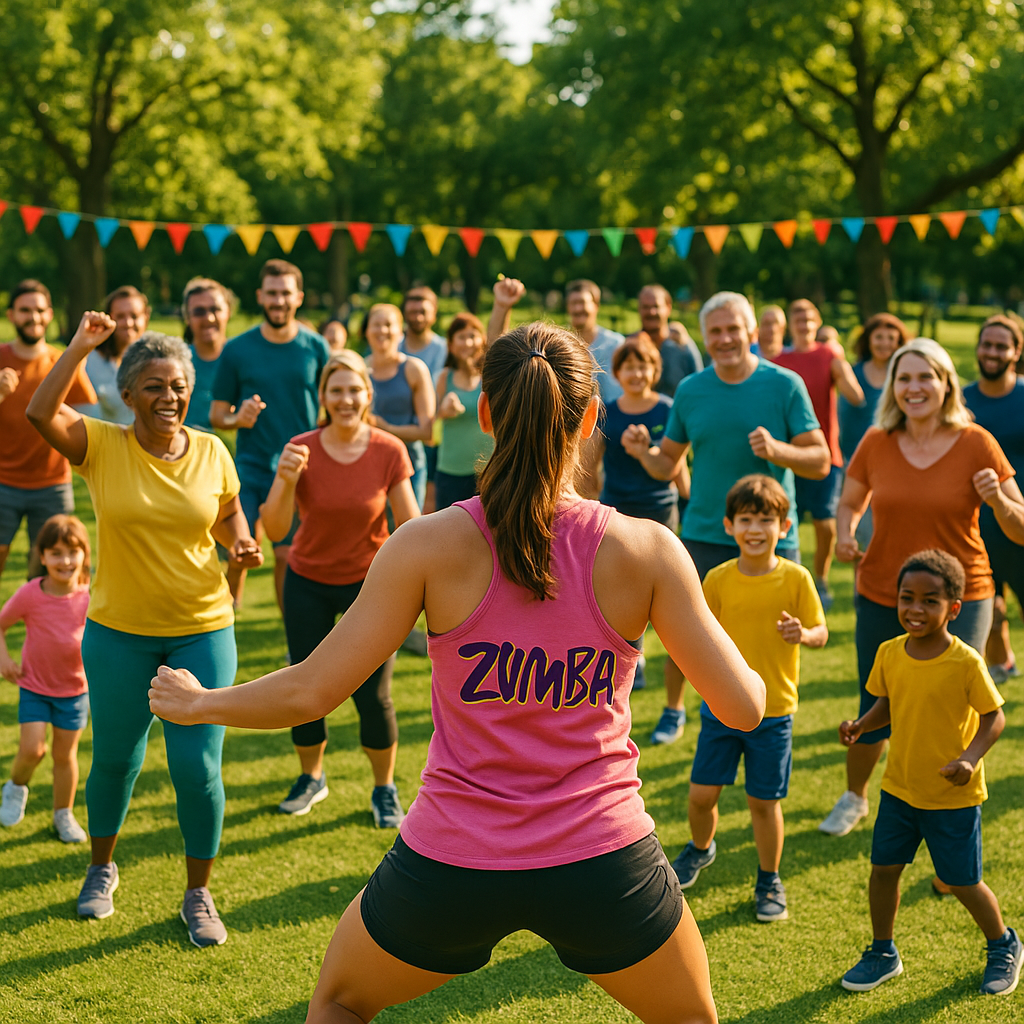Zumba in the parc Odendahl - LUGA